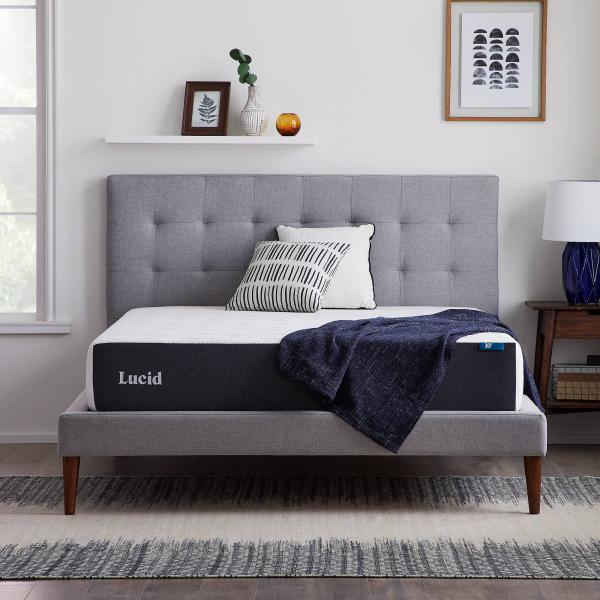 10 inch Lucid Gel Memory Foam Mattress The Mattress Experts Cayman Islands